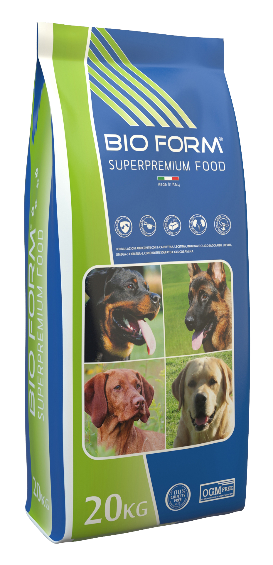 Сухой корм для собак Bio Form Superpremium Food Dog Adult Sport 20 кг ...